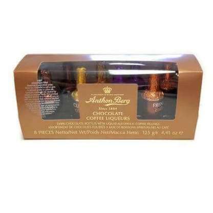 Anthon Berg Filled Coffee Liquor Chocolates 8 pc – Pearls Candy & Nuts NH