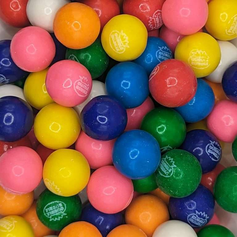 Dubble Bubble 0.5″ Gum Balls – Pearls Candy & Nuts NH