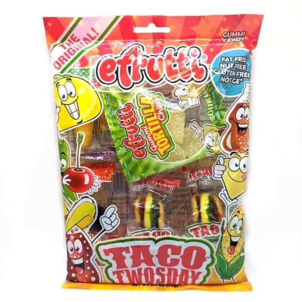 Gummi Taco Twosday Lunch Bag - Pearls Candy & Nuts