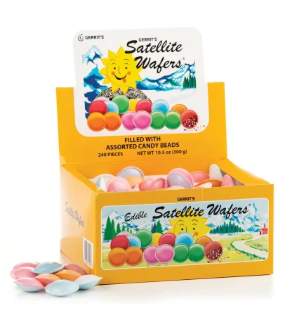 Satellite Wafers – Pearls Candy & Nuts NH
