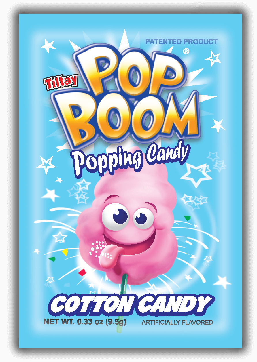 Pop Boom Popping Candy Cotton Candy 0.33 oz – Pearls Candy & Nuts NH