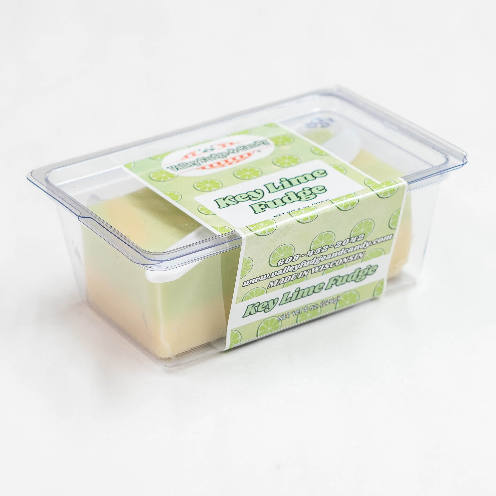 Key Lime Fudge 8 oz – Pearls Candy & Nuts NH