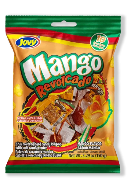 Jovy Revolcado Mango 6 oz – Pearls Candy & Nuts NH