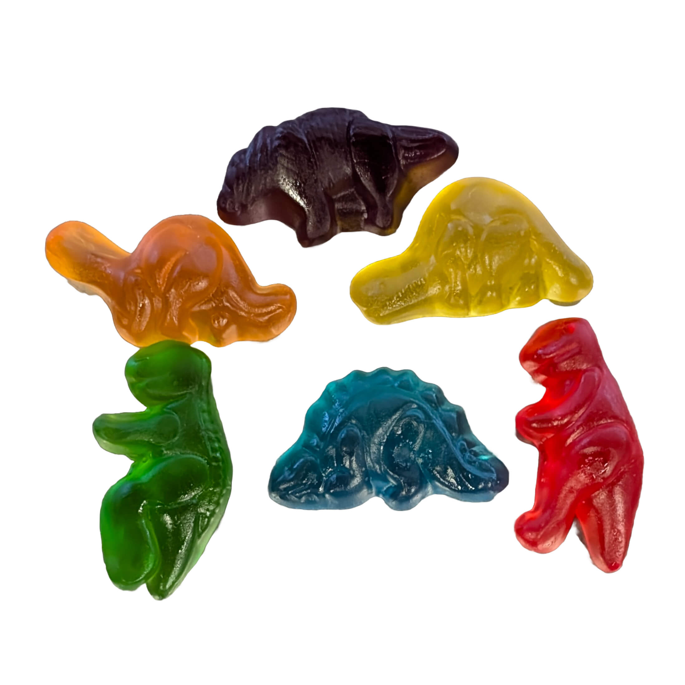 Imported Gummi Dinosaurs 8 oz – Pearls Candy & Nuts NH