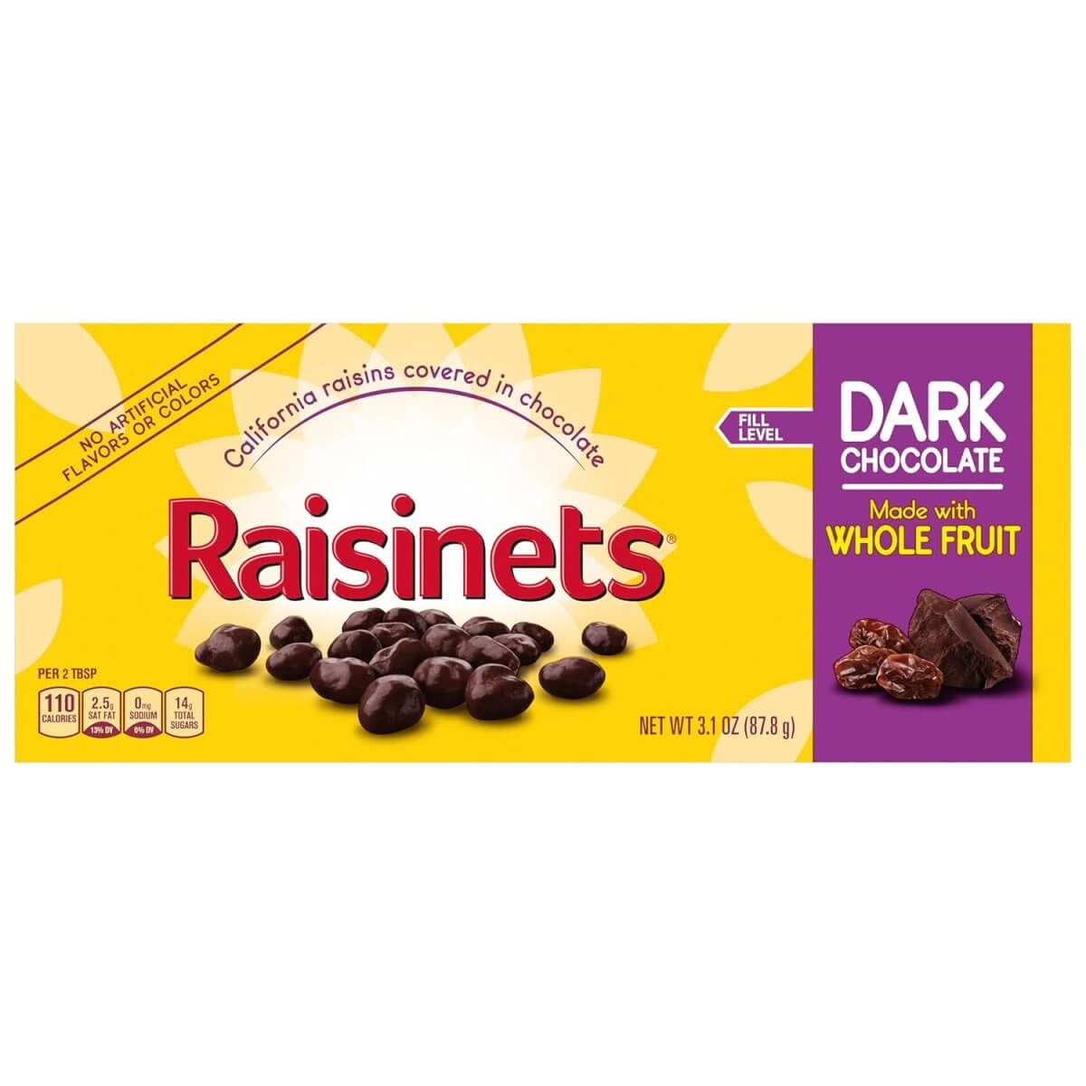 Raisinets Dark Chocolate 3.1 oz – Pearls Candy & Nuts NH