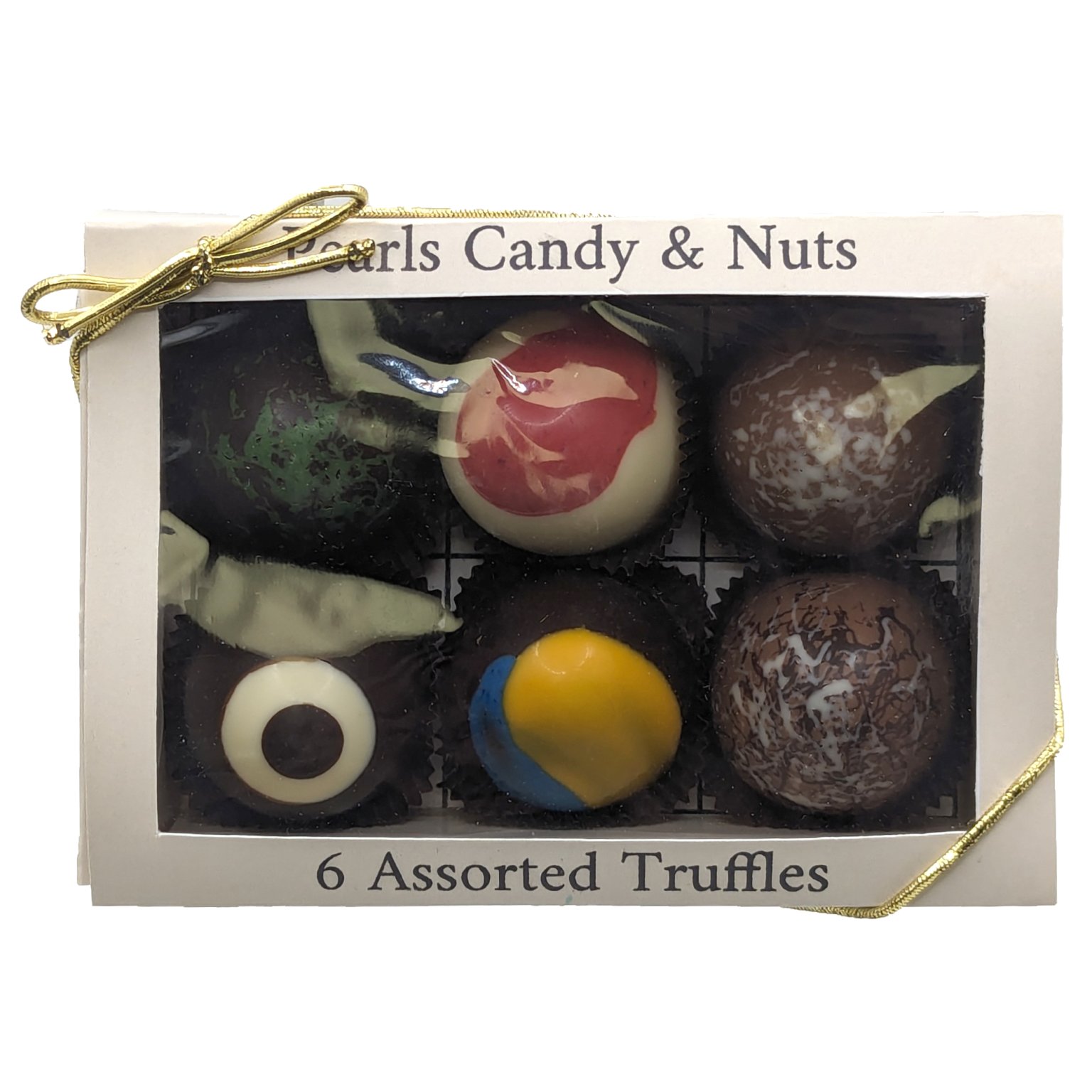 Gourmet Truffle Assortment 6 ct – Pearls Candy & Nuts NH