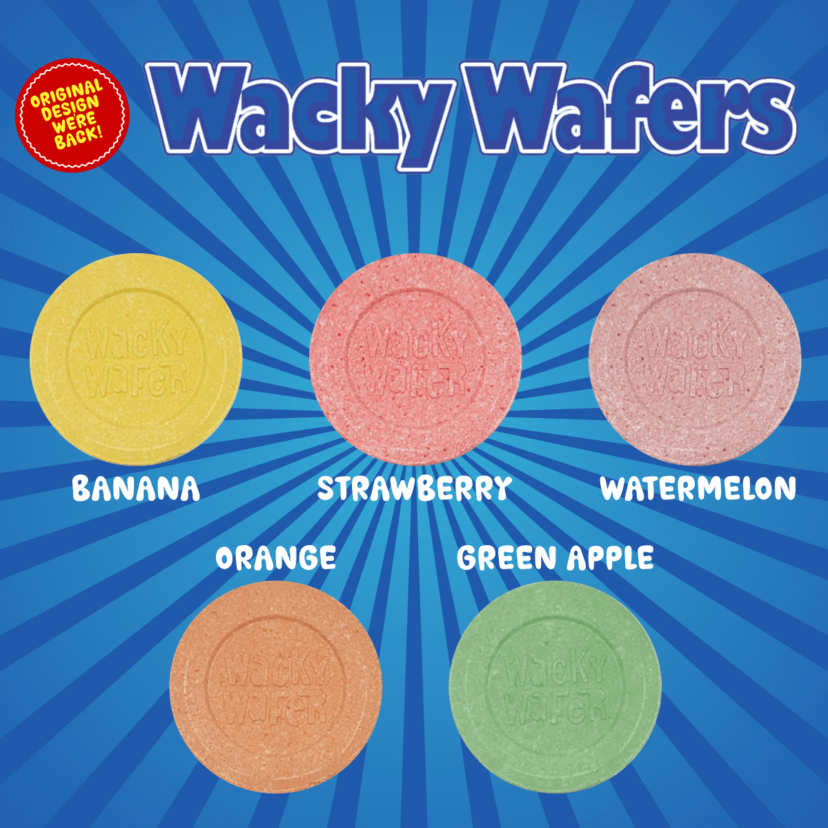 Wacky Wafers 1.2 oz – Pearls Candy & Nuts NH